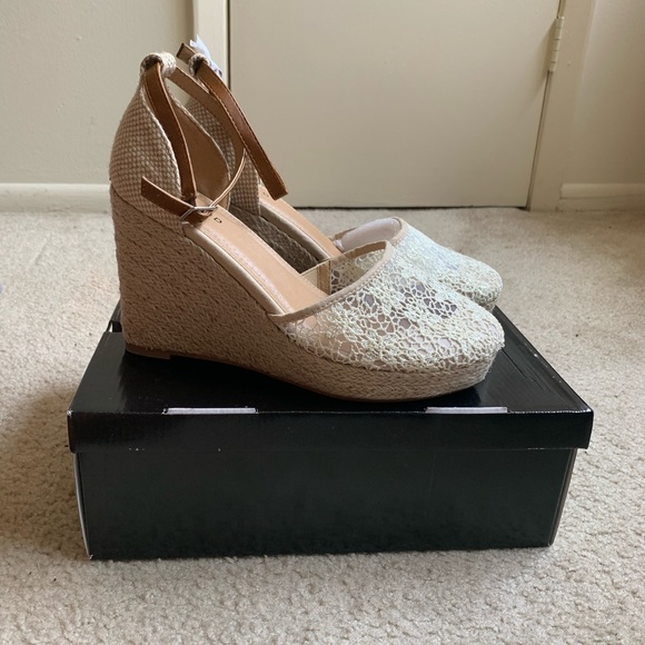 torrid | Shoes | Torrid Ivory Wedges | Poshmark